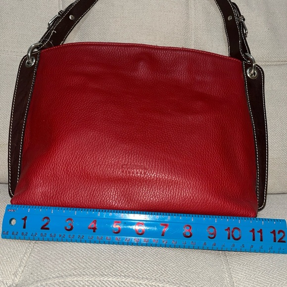 Claudia Firenze | Bags | Claudia Firenze Brickbrown Leather Shoulder ...